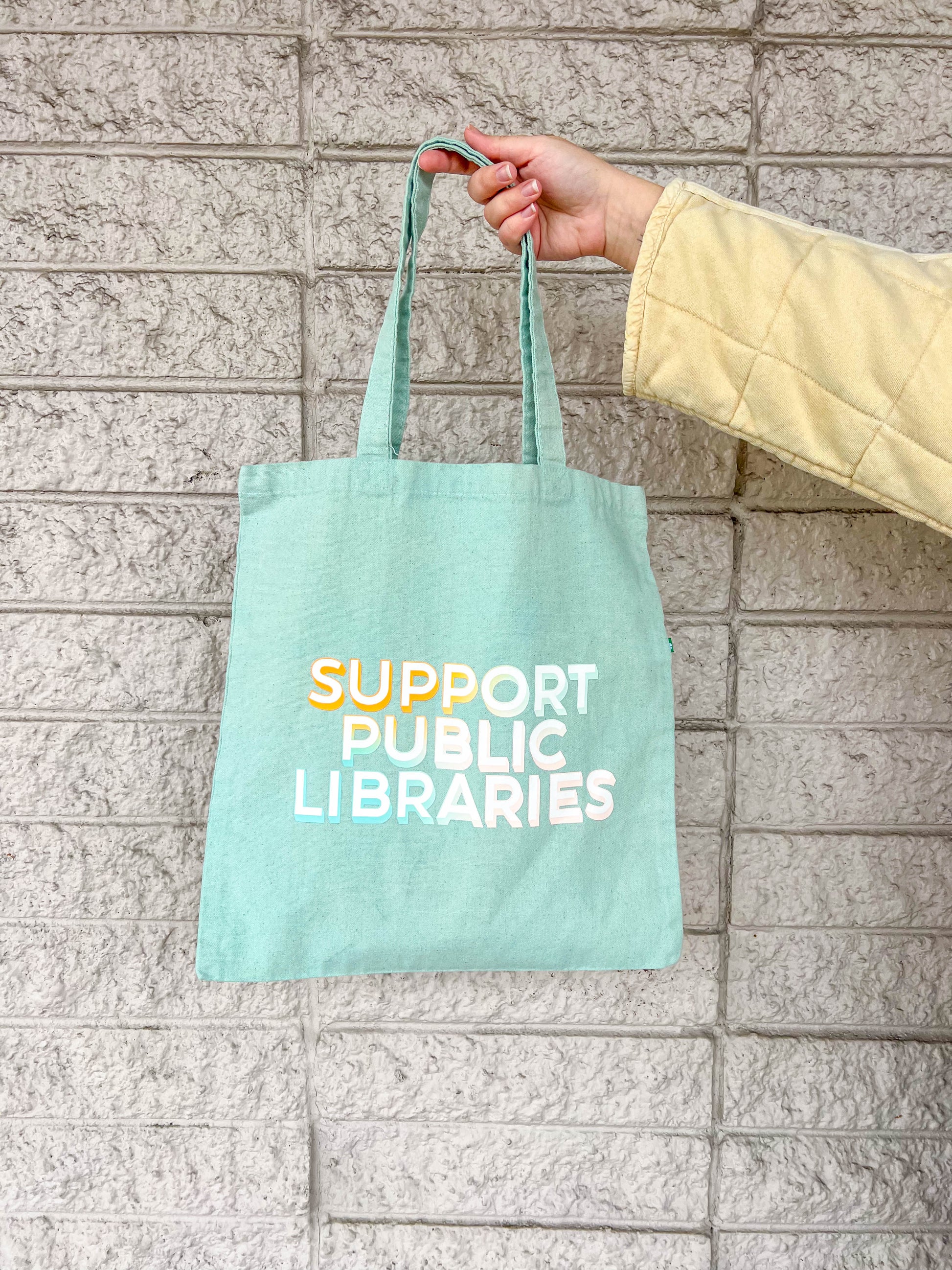 Support Public Libraries Tote Bag – Palm Creative
