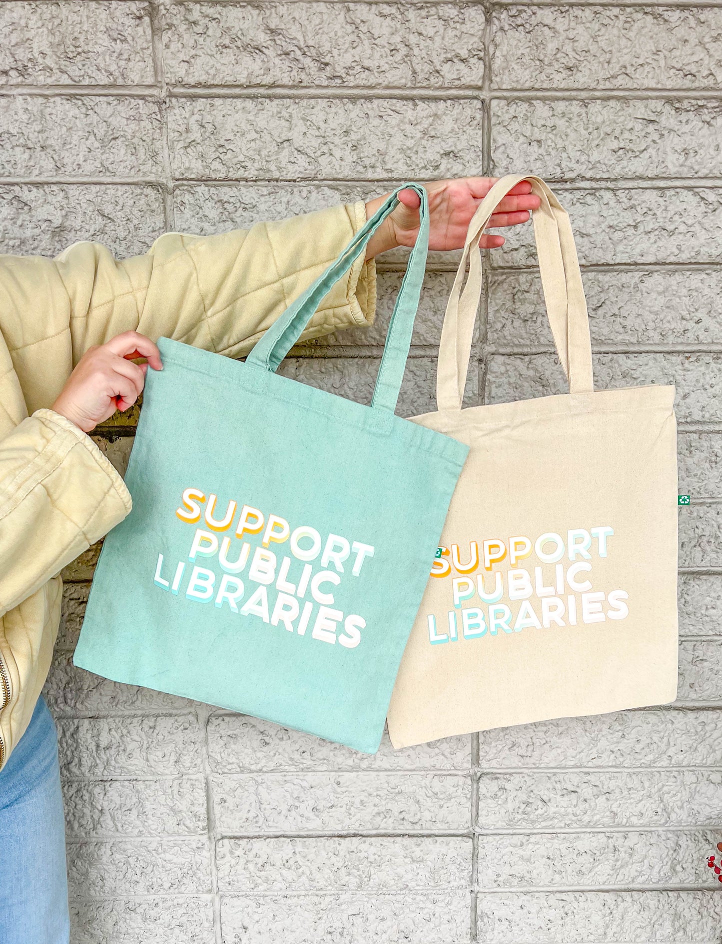 Support Public Libraries Tote Bag – Palm Creative